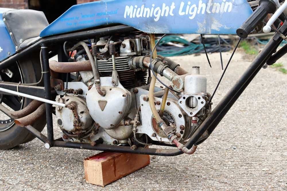 Lot 358 - 1970s Triumph Drag Bike