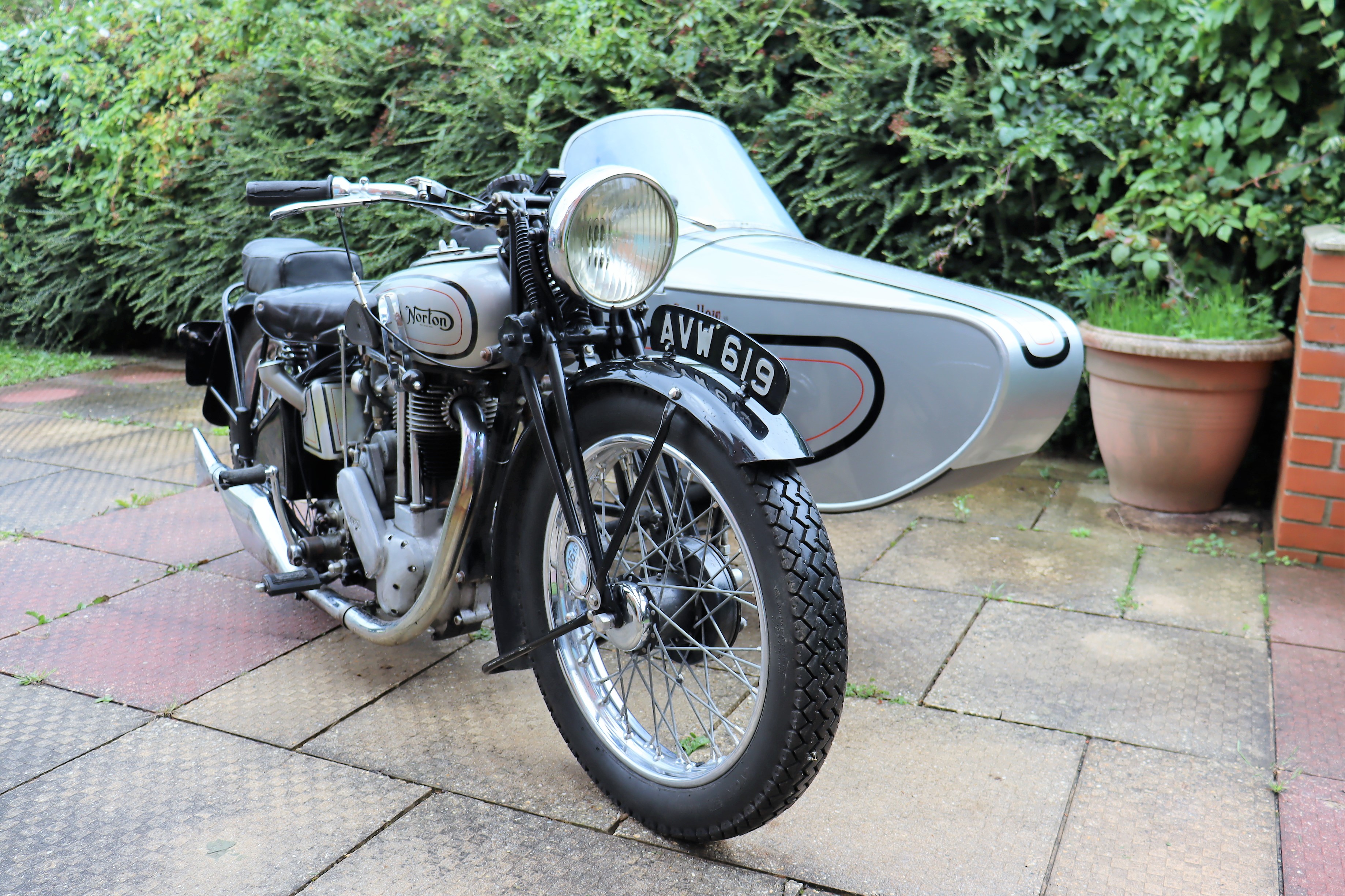 Lot 341 - 1934 Norton 16H Outfit