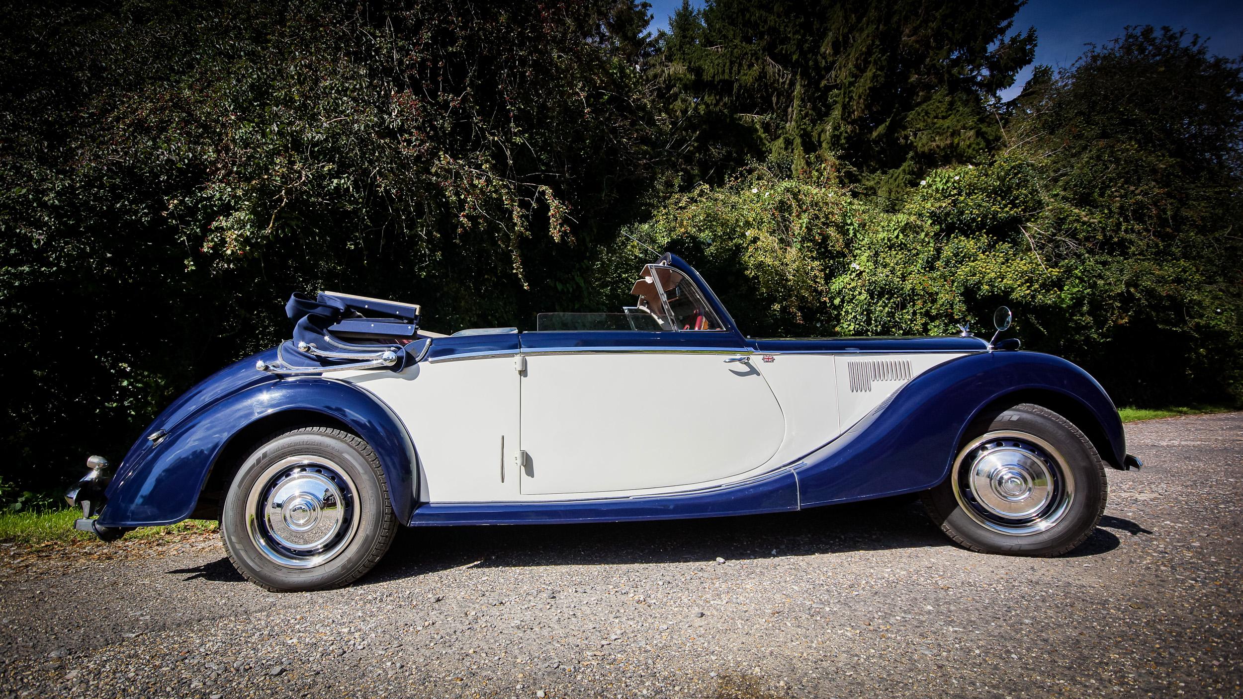 Lot 86 - 1950 Riley RMD Drophead Coupe