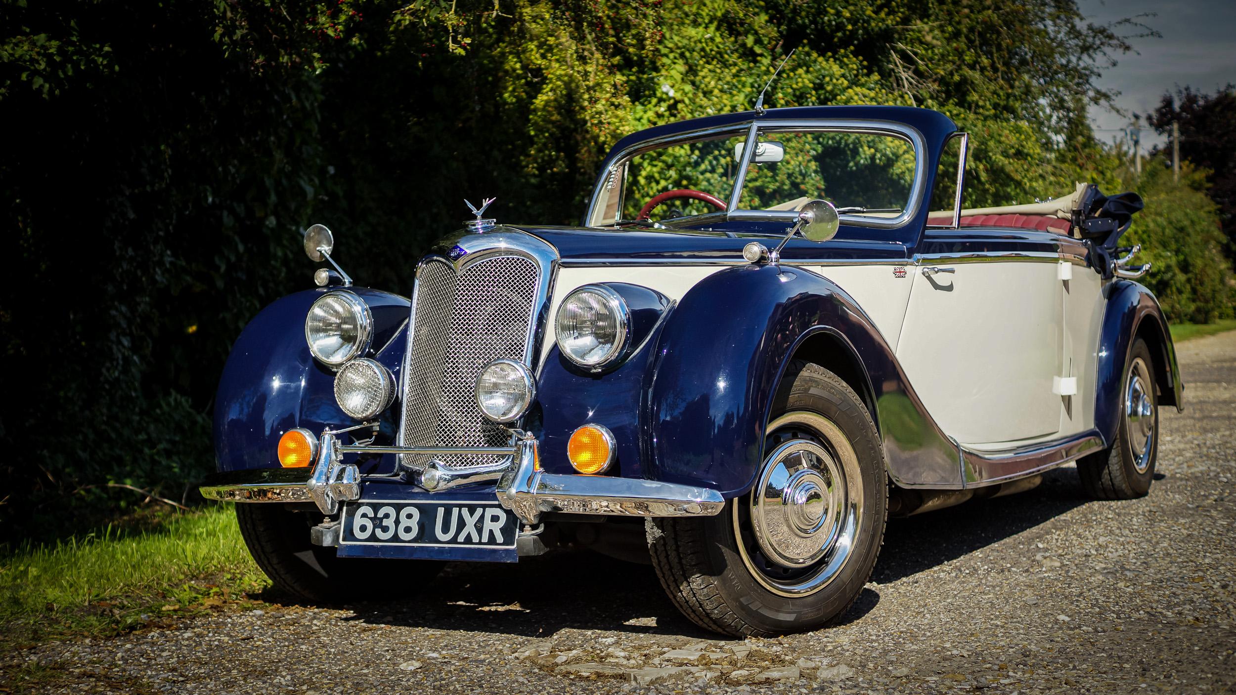 Lot 86 - 1950 Riley RMD Drophead Coupe