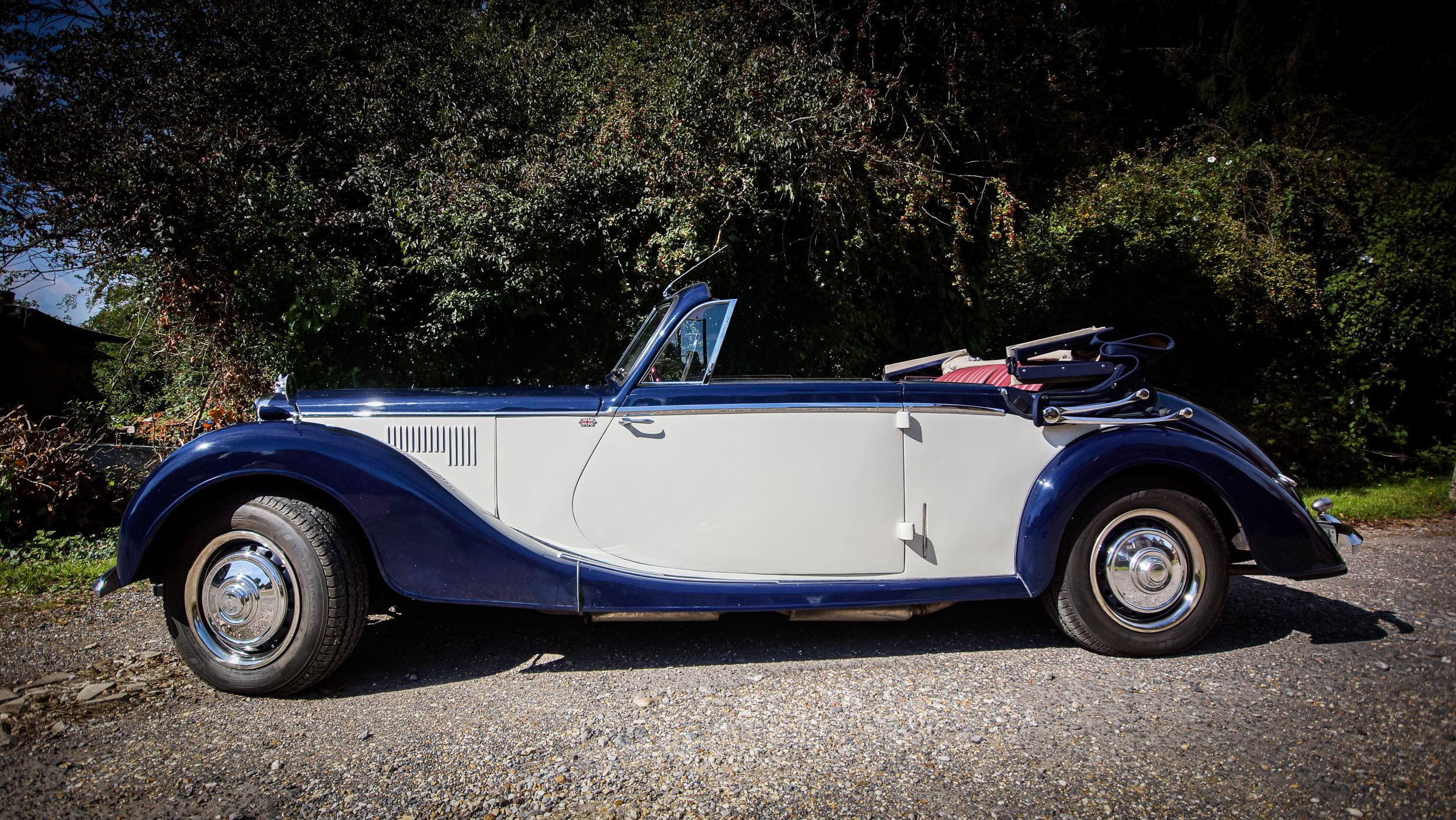 Lot 86 - 1950 Riley RMD Drophead Coupe