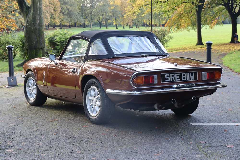 Lot 2 - 1981 Triumph Spitfire 1500
