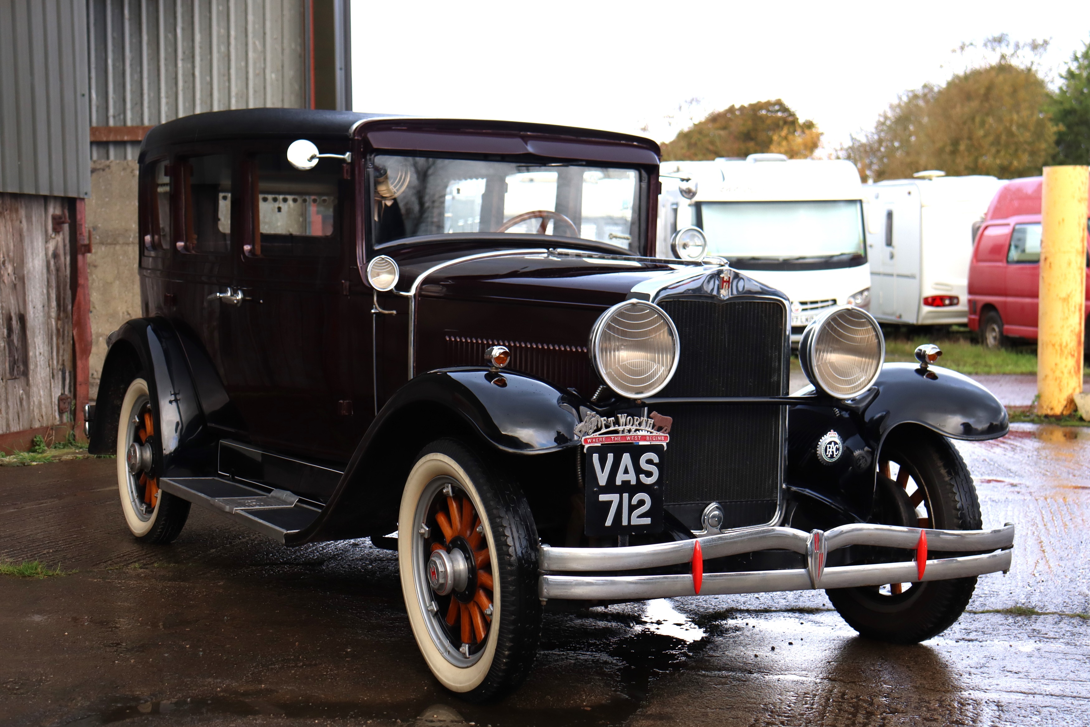 Lot 49 - 1929 Hupmobile Model A Saloon