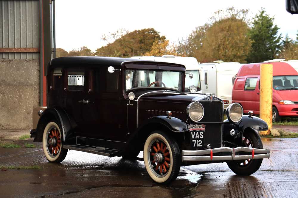 Lot 49 - 1929 Hupmobile Model A Saloon