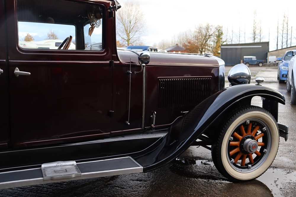 Lot 49 - 1929 Hupmobile Model A Saloon