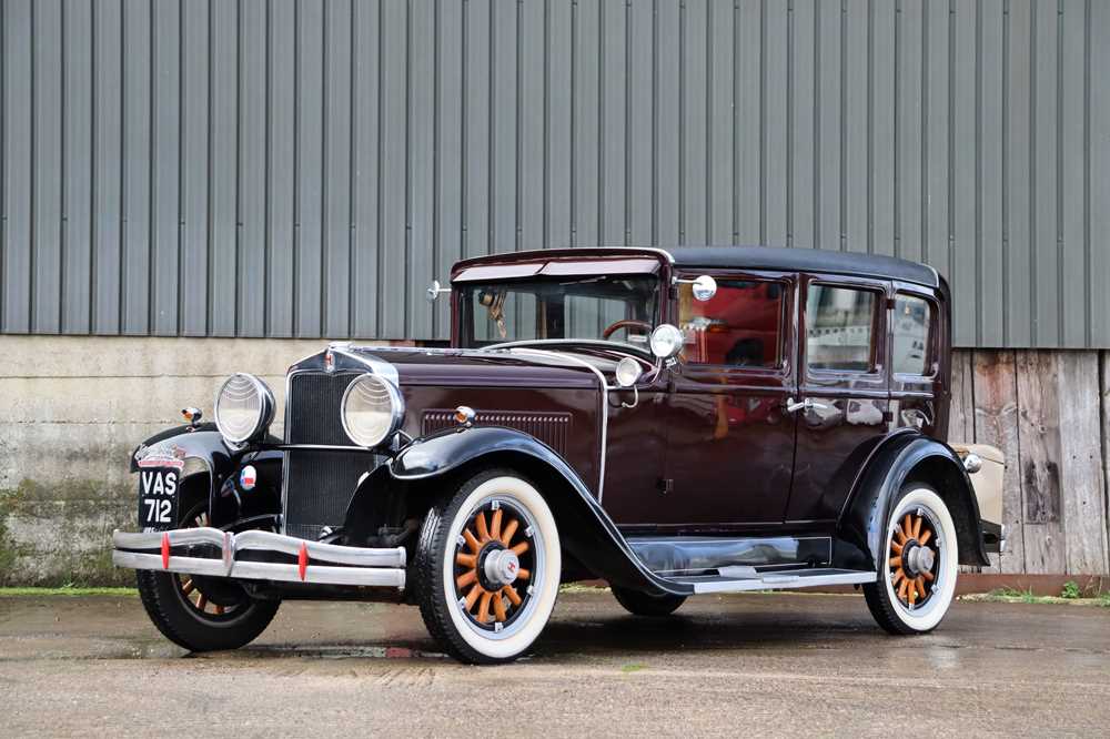 Lot 49 - 1929 Hupmobile Model A Saloon
