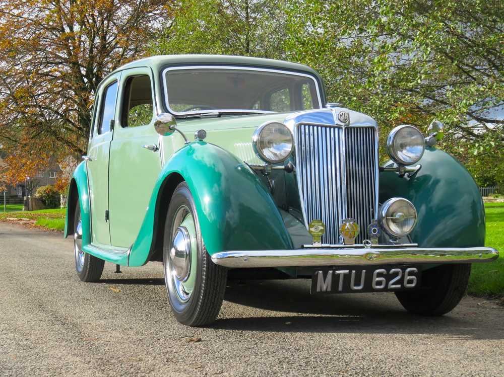 Lot 30 - 1950 MG YA Saloon
