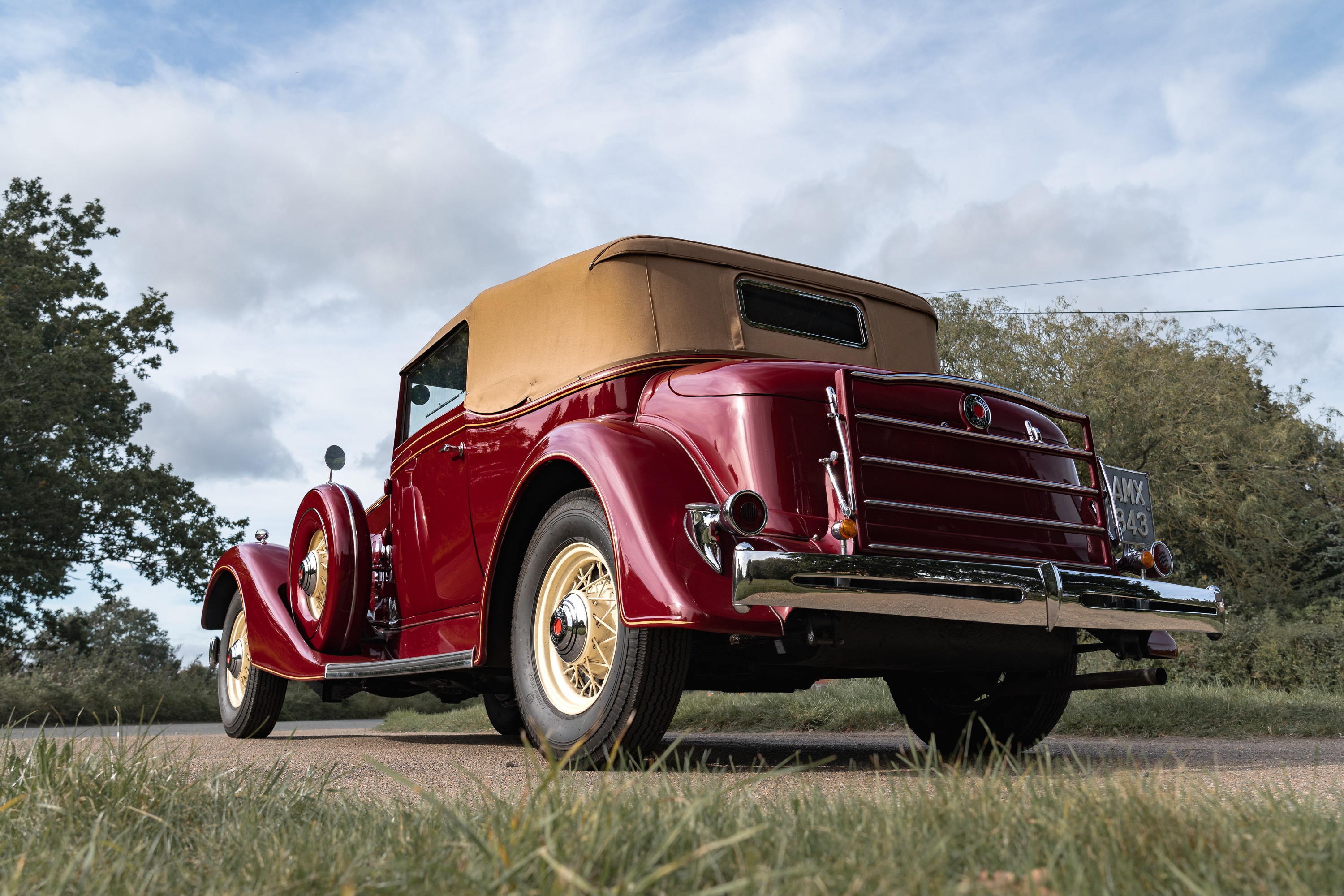 Lot 32 - 1934 Packard Eight Convertible Victoria