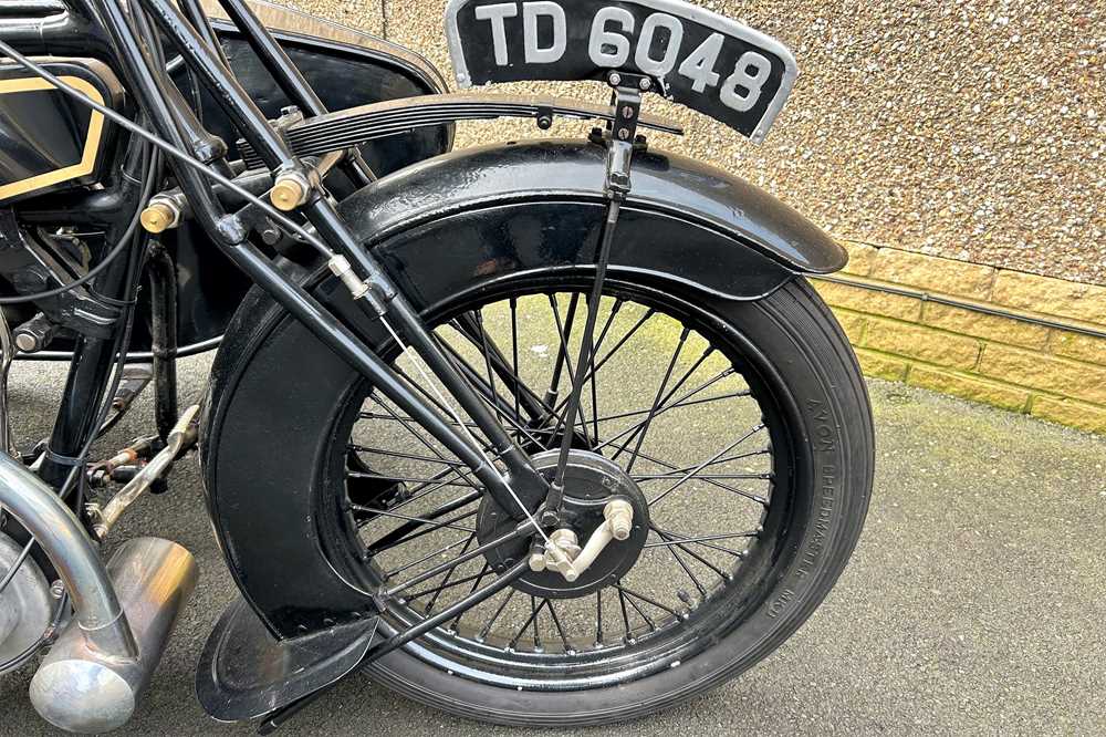 Lot 303 - 1926 Sunbeam Model 7 Outfit
