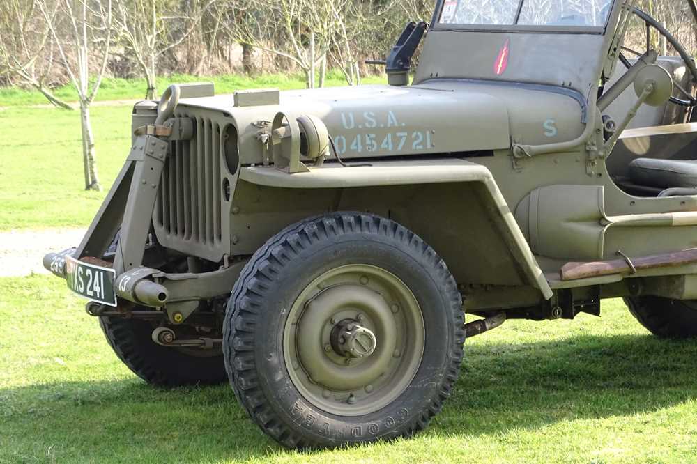 Lot 156 - 1944 Willys Jeep with Trailer