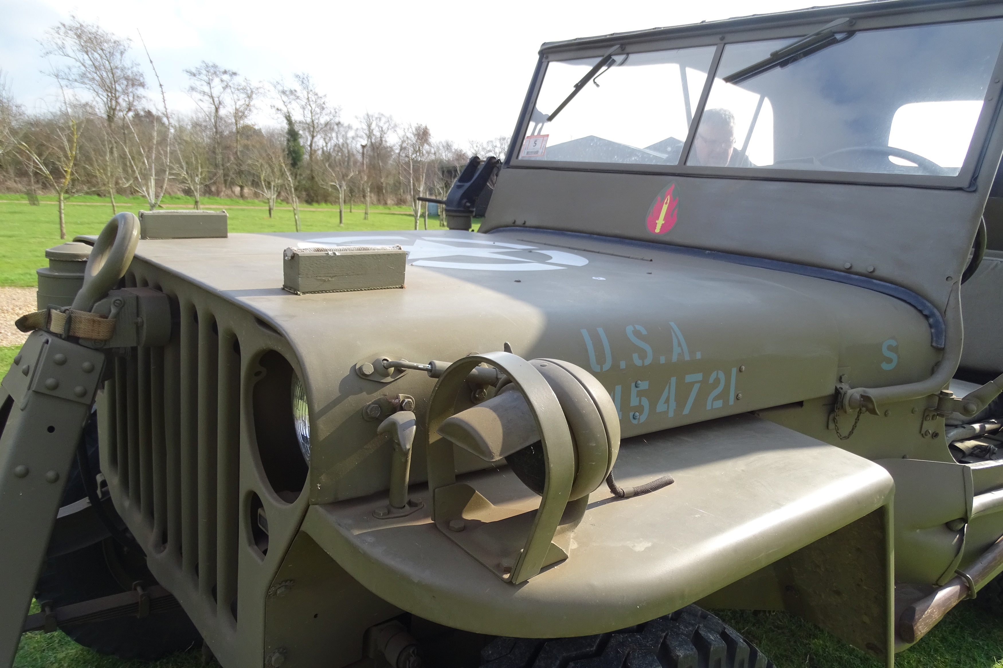 Lot 156 - 1944 Willys Jeep with Trailer