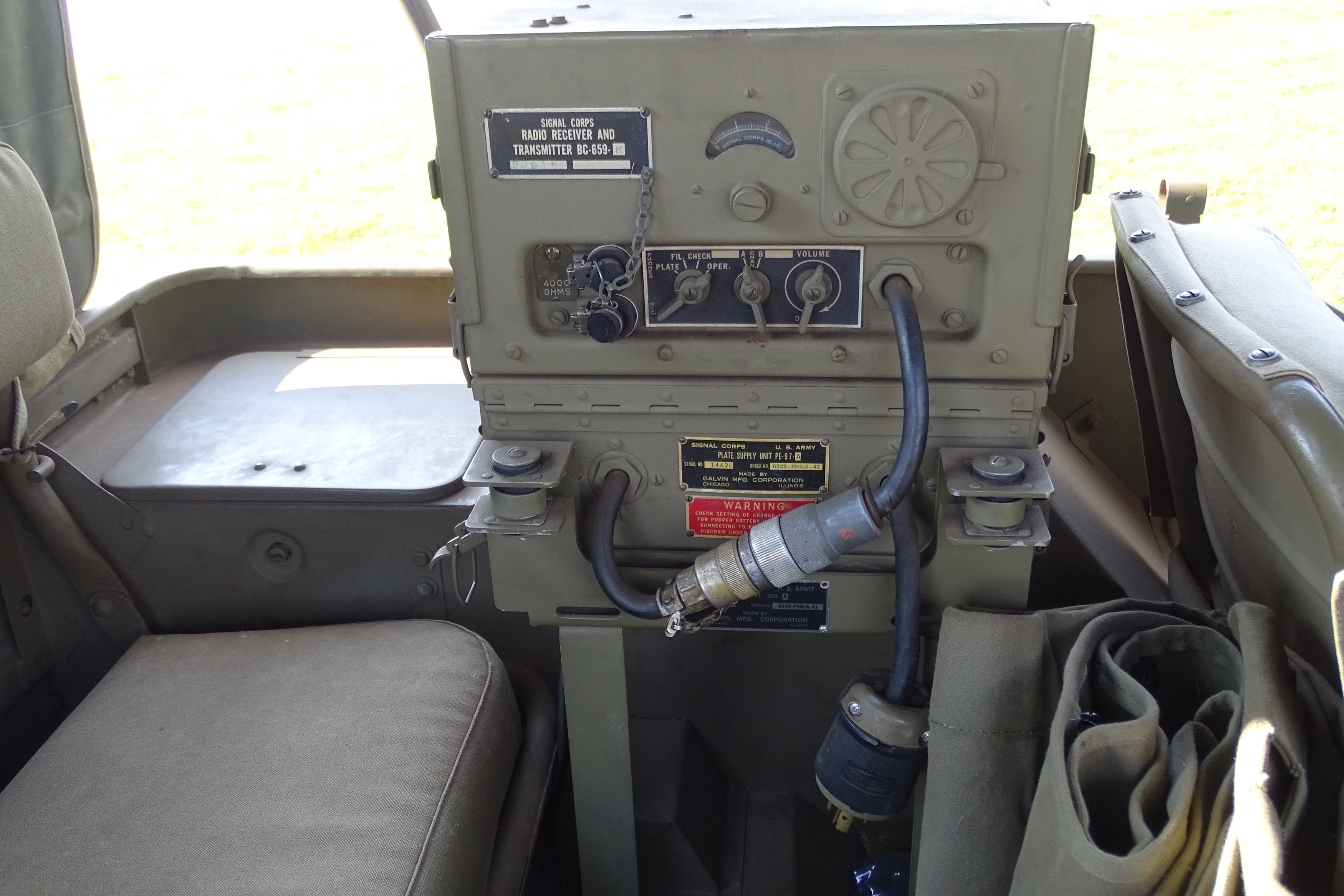 Lot 156 - 1944 Willys Jeep with Trailer