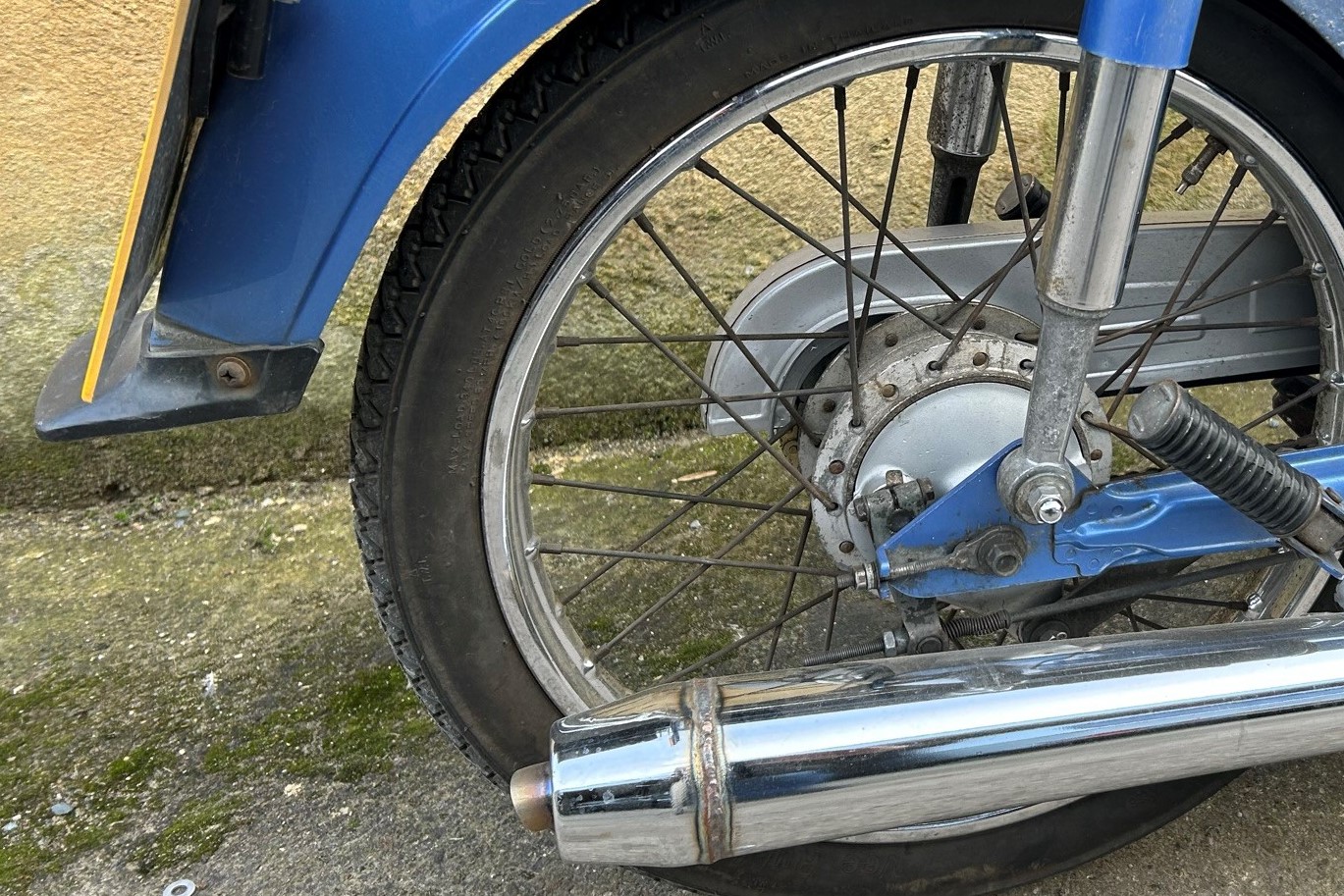 Lot 346 - 1988 Honda C90/125 Cub