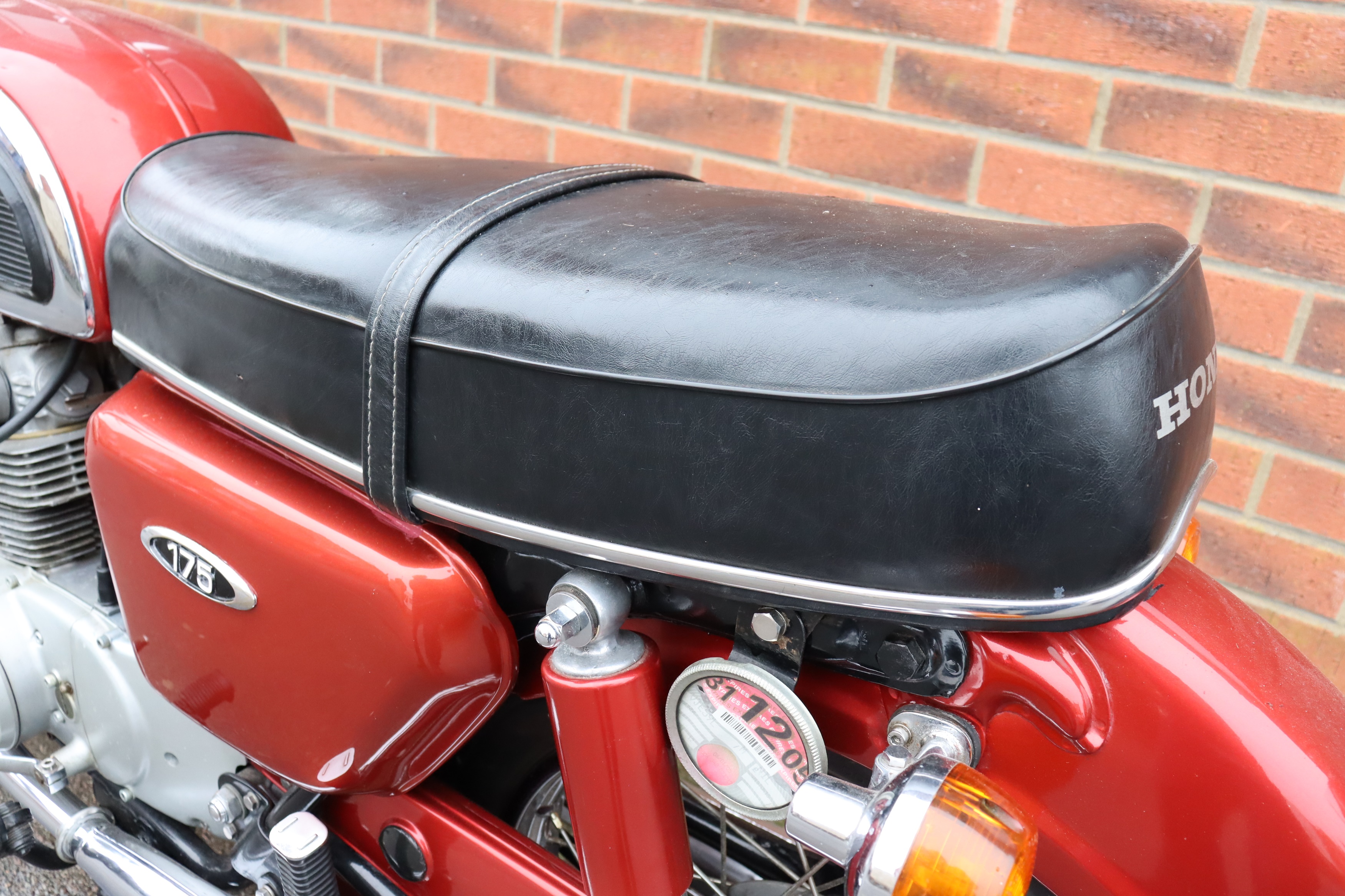 Lot 253 - 1972 Honda CD175