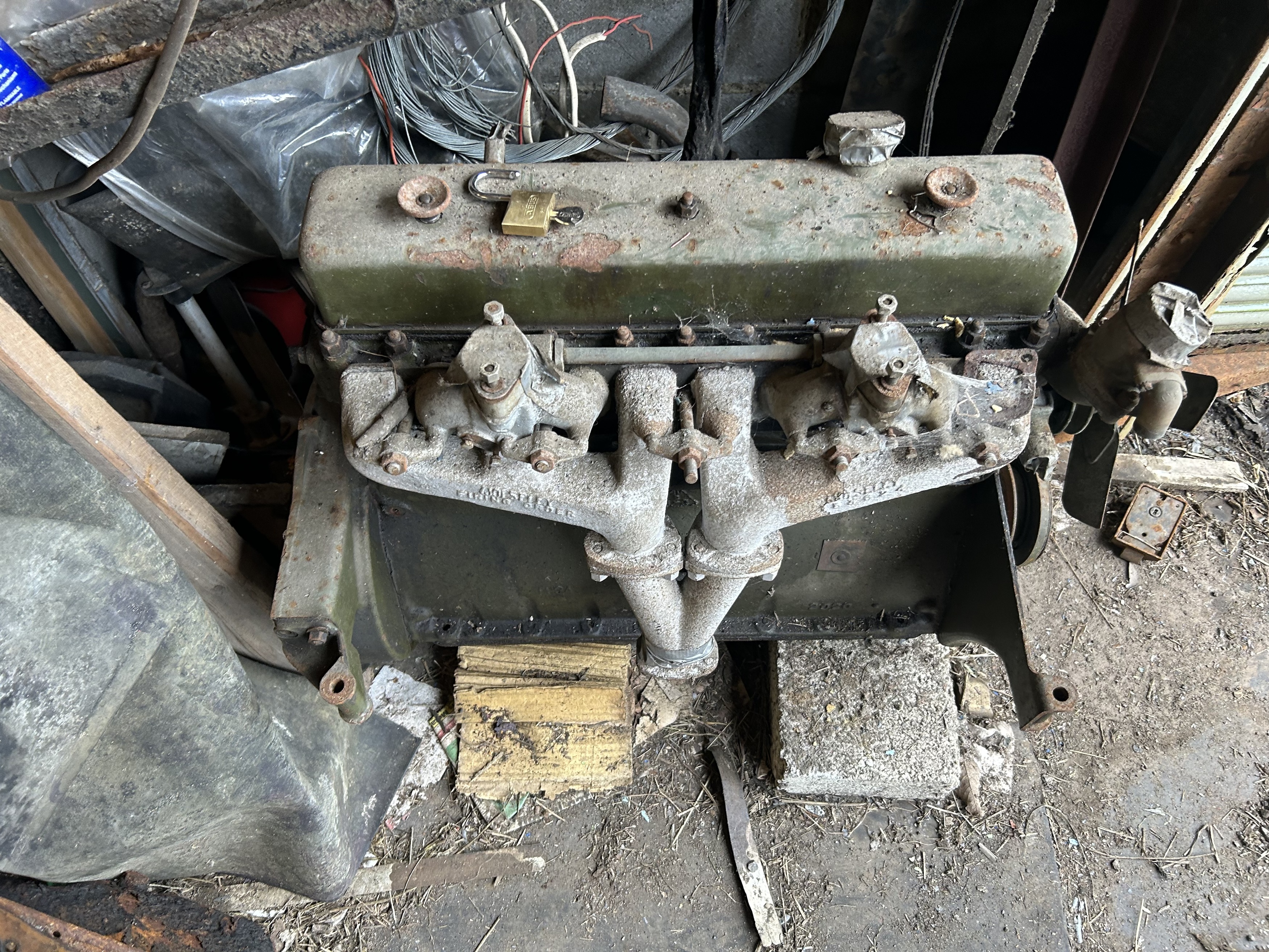 Lot 30 - c.1948 Wolseley 14/60 Engine