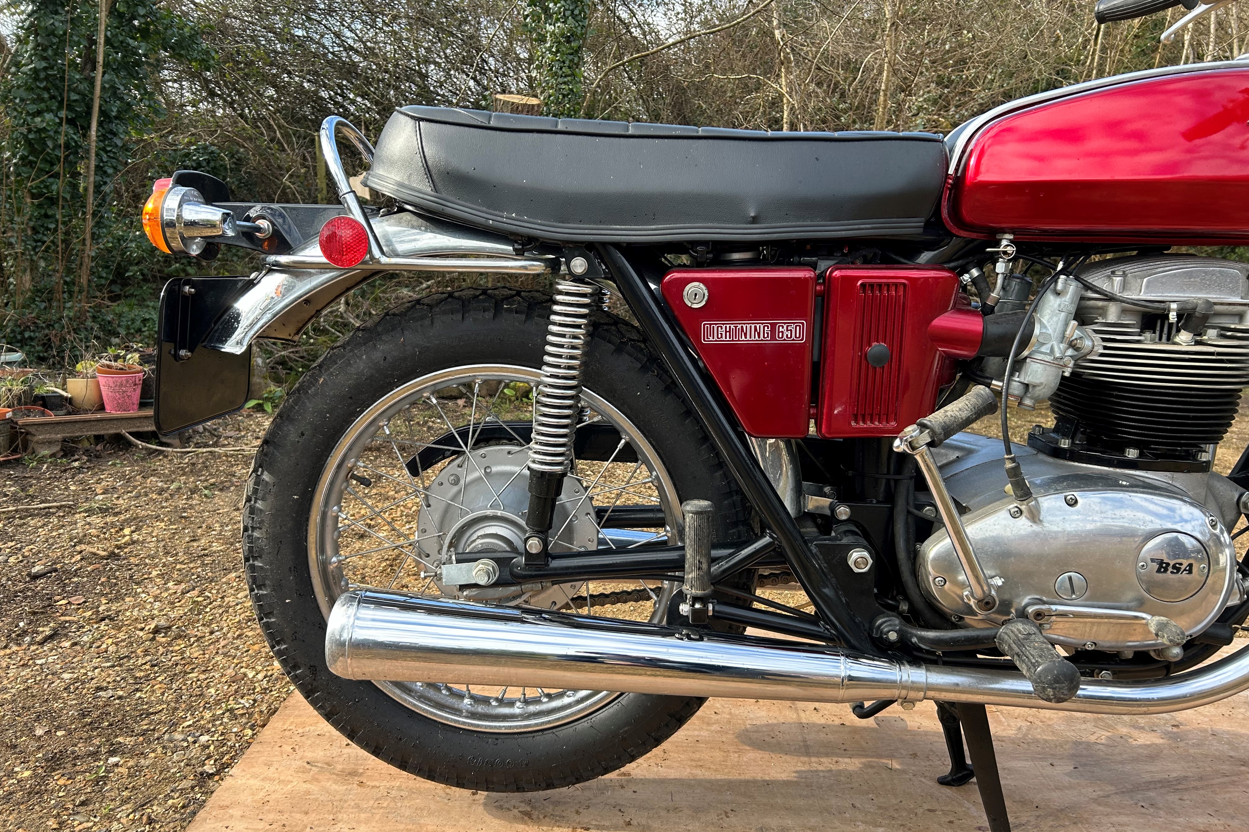 Lot 345 - 1972 BSA A65 Lightning