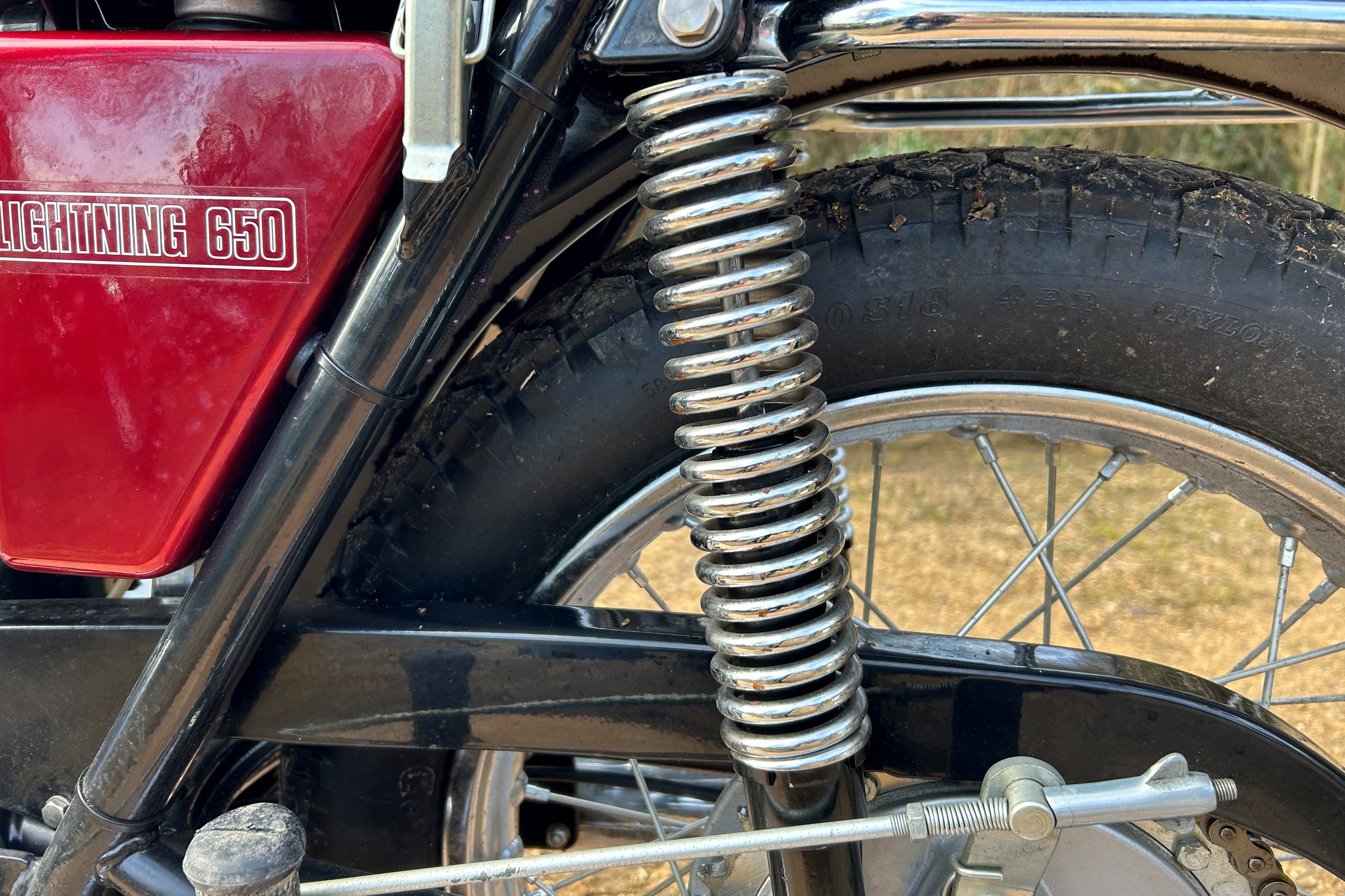 Lot 345 - 1972 BSA A65 Lightning