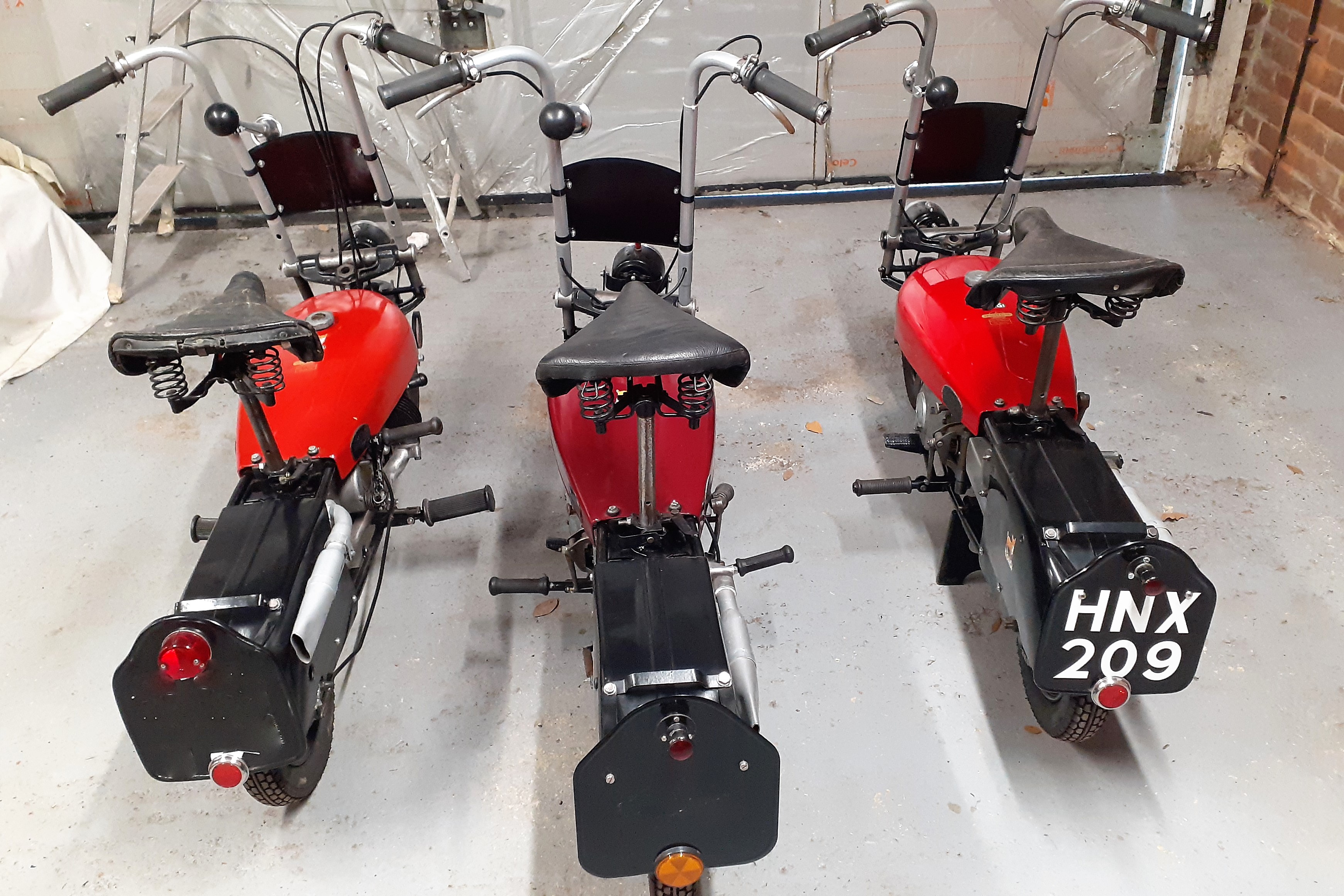 Lot 222 - 3x Corgi Motorcycles