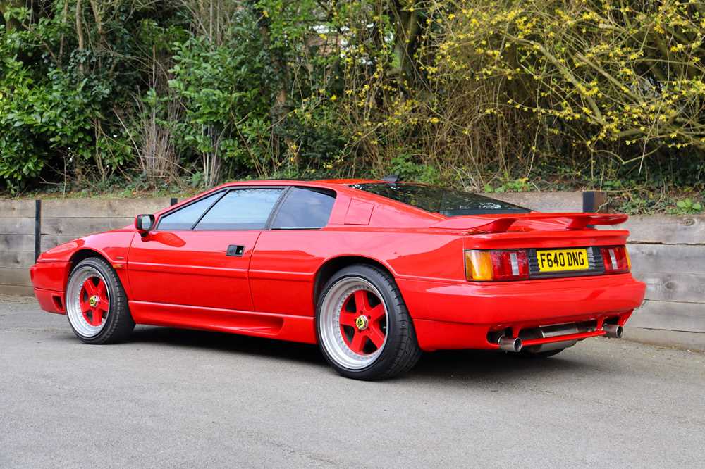 Lot 80 - 1989 Lotus Esprit Turbo