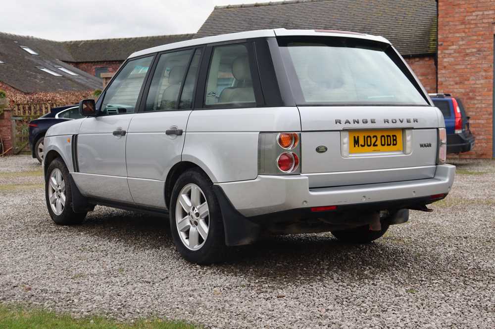 Lot 8 - 2002 Range Rover Vogue V8