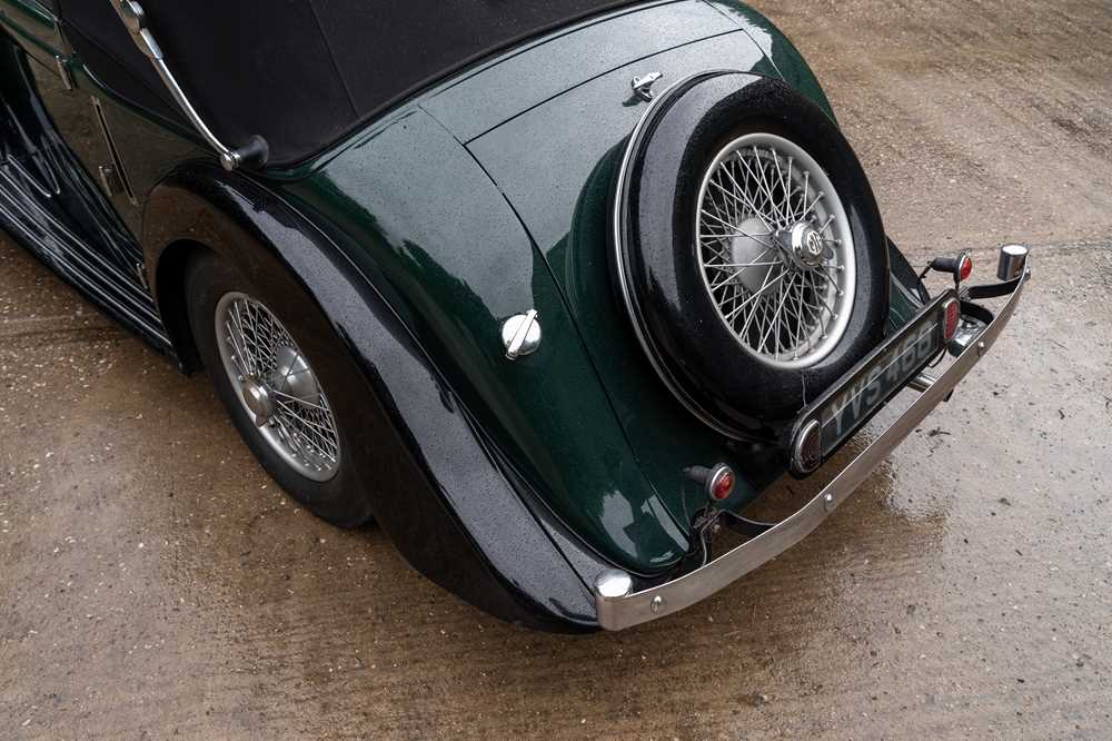 Lot 50 - 1937 MG SA Tickford Drophead Coupe