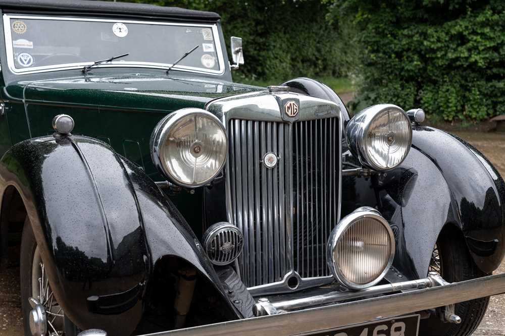 Lot 50 - 1937 MG SA Tickford Drophead Coupe