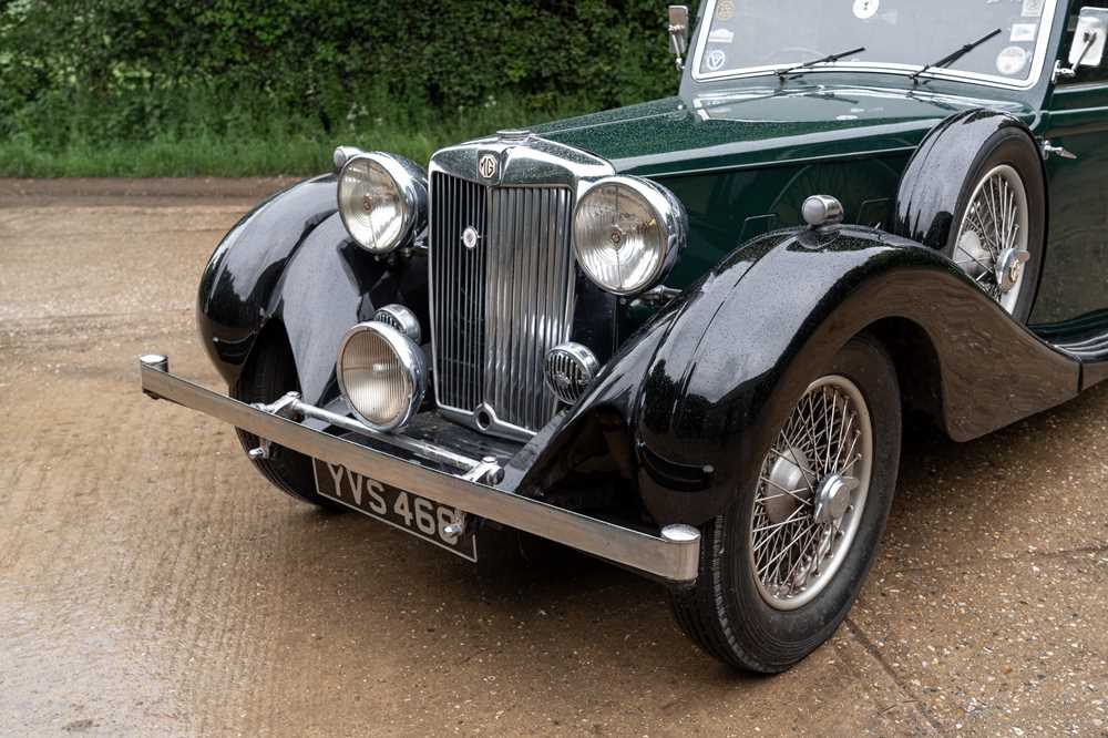 Lot 50 - 1937 MG SA Tickford Drophead Coupe