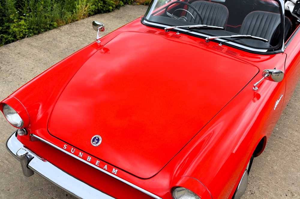 Lot 9 - 1960 Sunbeam Alpine Series II