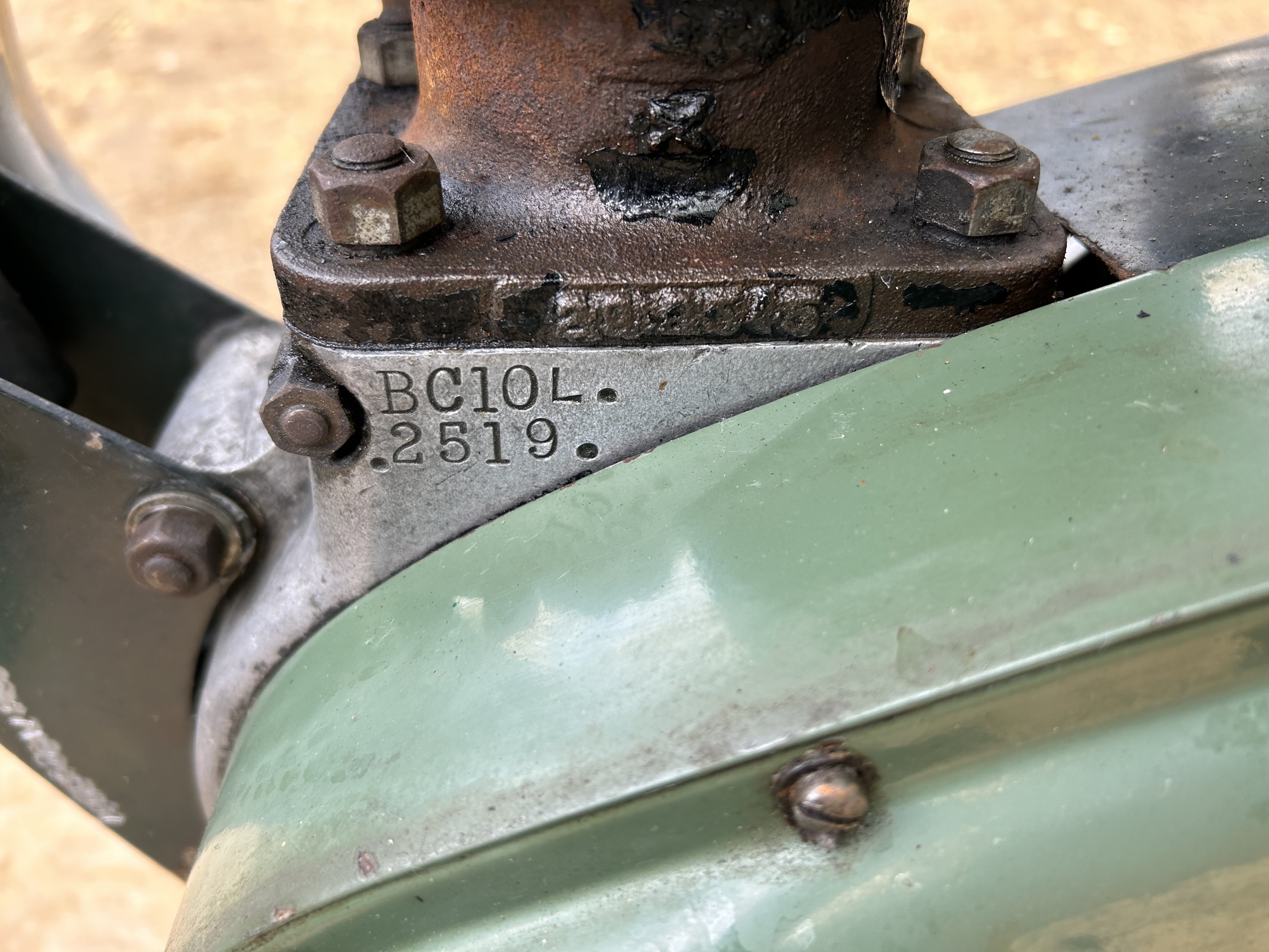 Lot 275 - 1953 BSA C10L