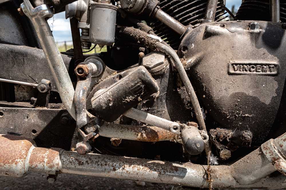 Lot 166 - 1951 Vincent Black Shadow Series C