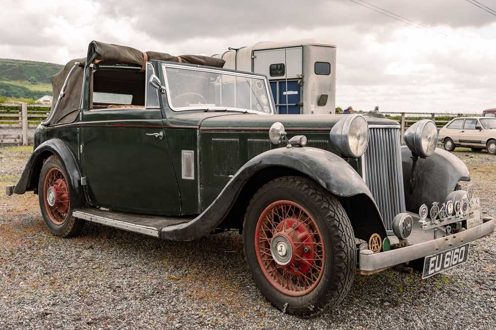 Lot 109 - 1936 Armstrong Siddeley 17hp Salmons & Sons