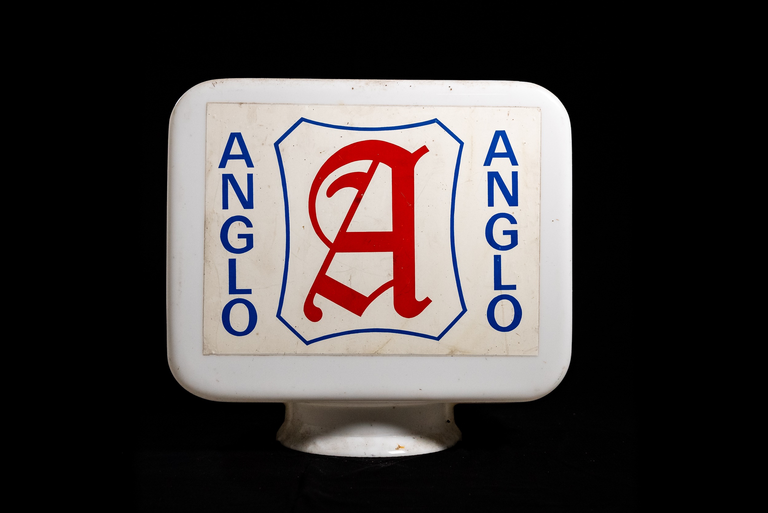 Lot 30 - Anglo Petroleum Plastic Petrol Pump Globe