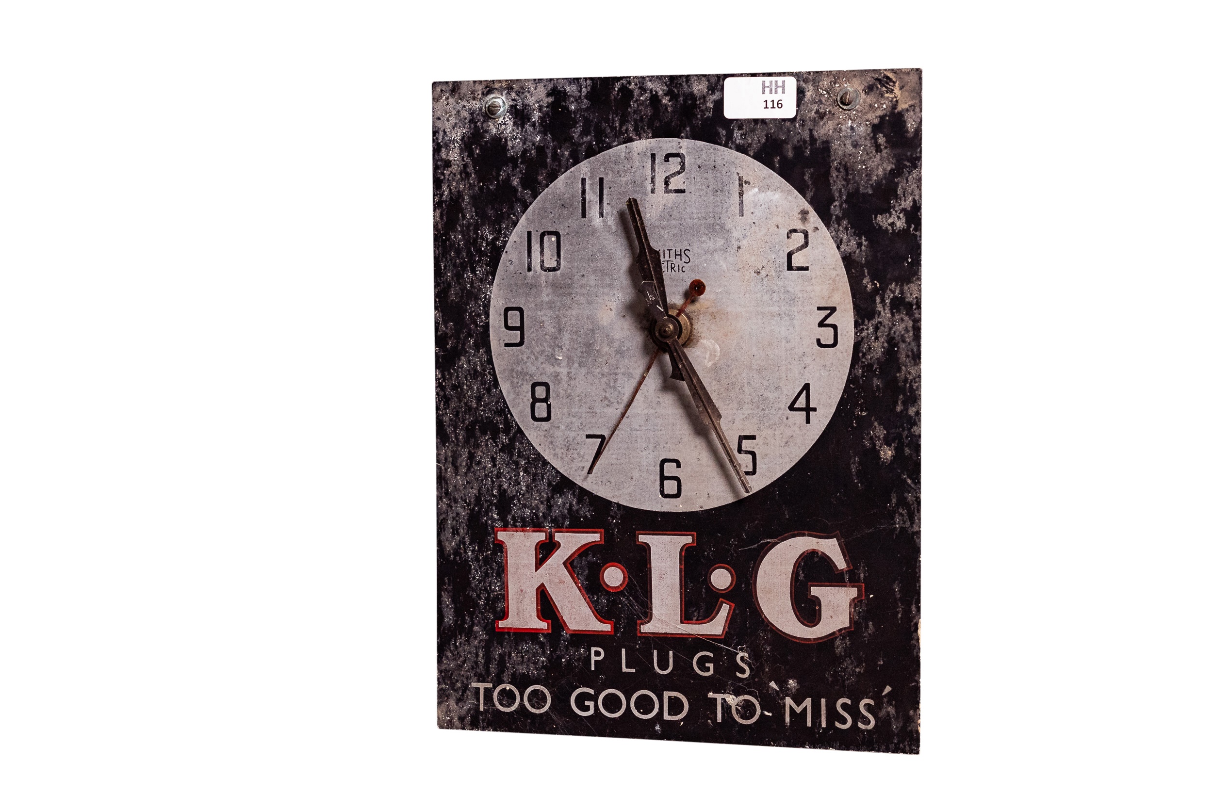 Lot 116 - KLG Plugs Garage Wall Clock