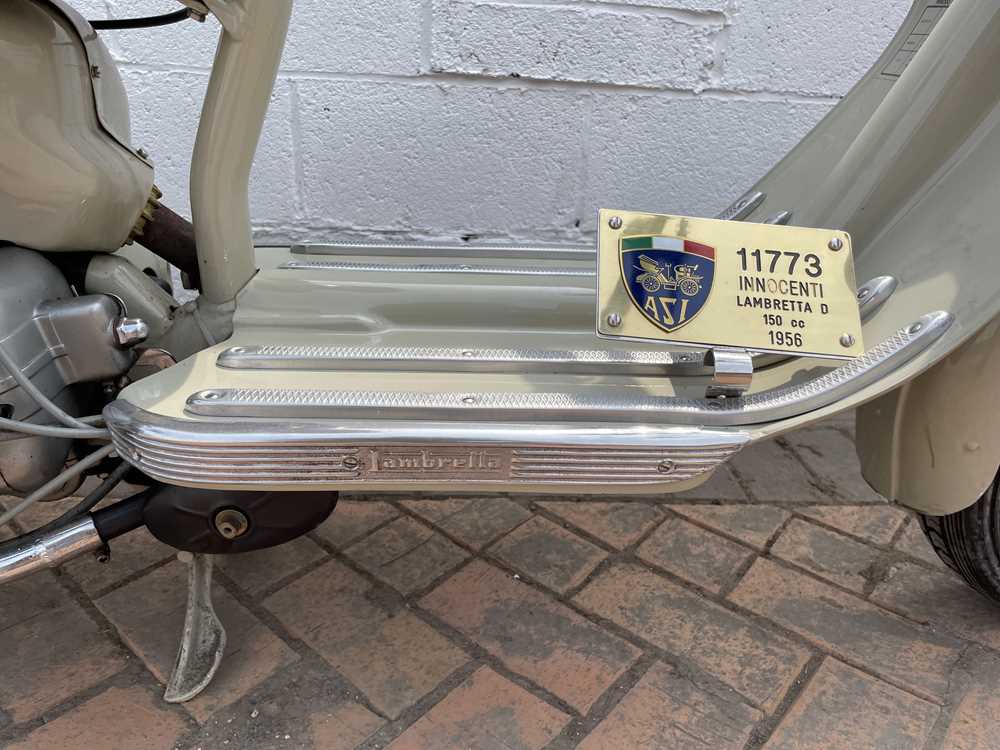 Lot 137 - 1956 Lambretta Model D Mk3