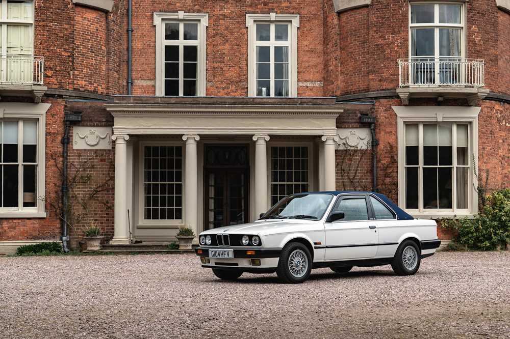 Lot 86 - 1989 BMW 320i Baur Cabriolet