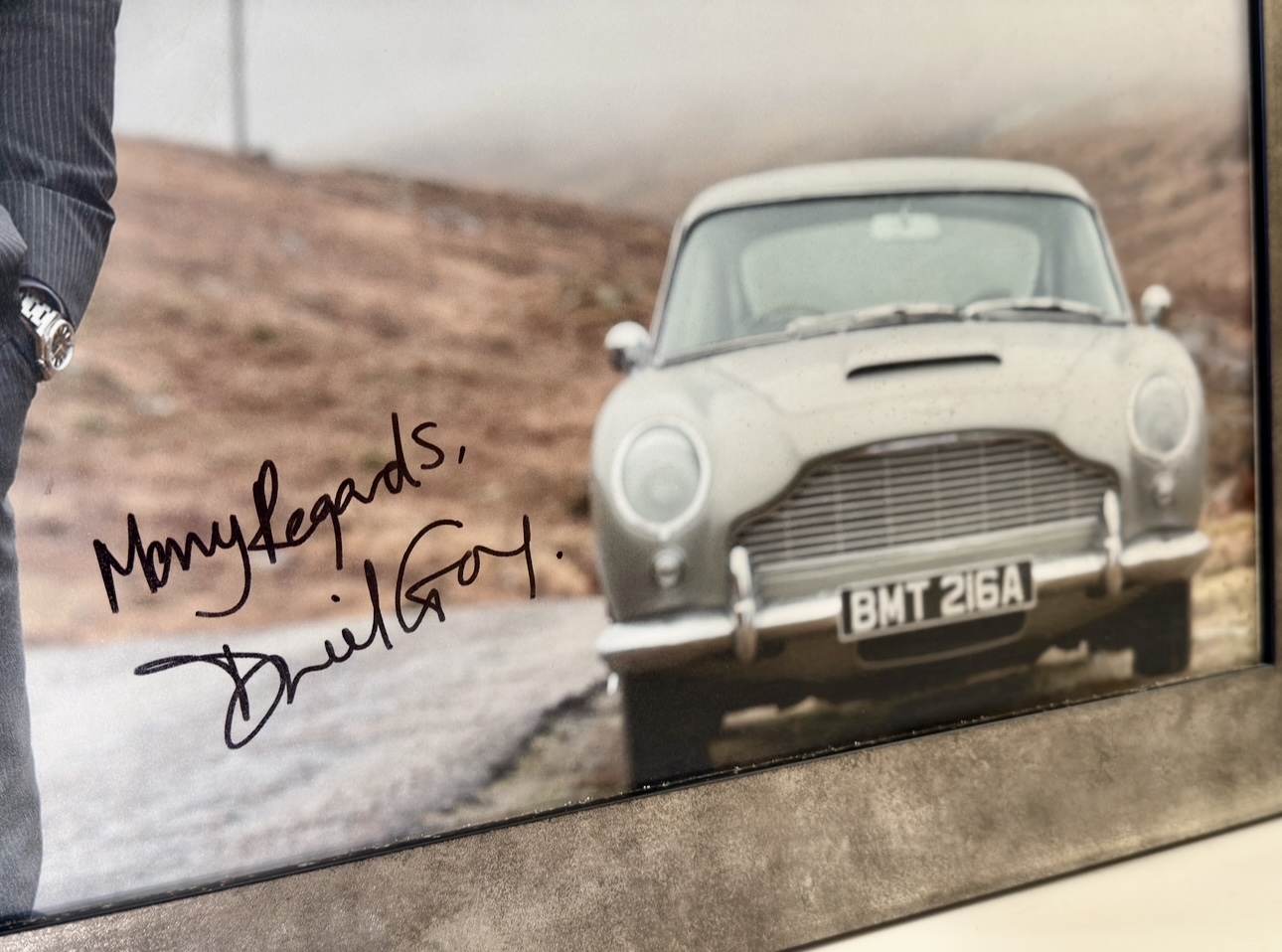 Lot 104 - Daniel Craig / James Bond and the Aston