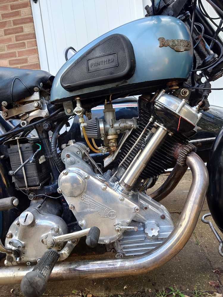 1952 Panther 100 Combination Sidecar