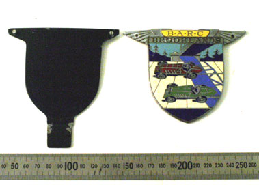 Lot 349 - Barc Brooklands Pre-War Members Badge