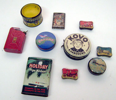 Lot 806 - Assorted Early Tins