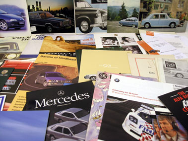 Lot 109 - Assorted Sales Brochures