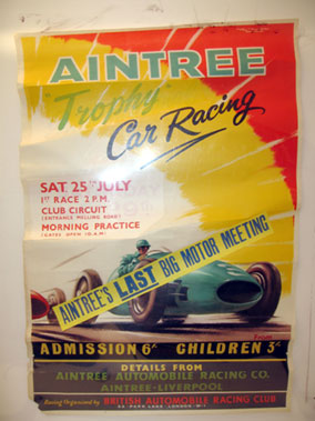 Lot 518 - Two Aintree Racecourse Original Advertising