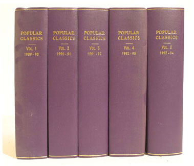 Lot 127 - Bound 'Popular Classics' Magazine
