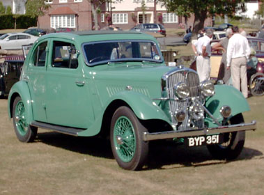 Lot 71 - 1935 Rover Speed 14 Streamline Coupe