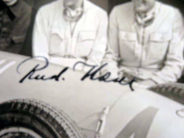 Lot 605 - Rudolph Hasse Signed Postcard