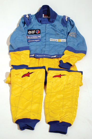 Lot 217 - Jenson Button Signed Race Suit
