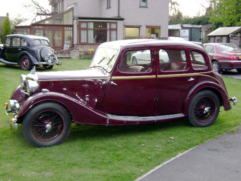 Lot 16 - 1937 Riley 12/4 Adelphi 6-Light Saloon