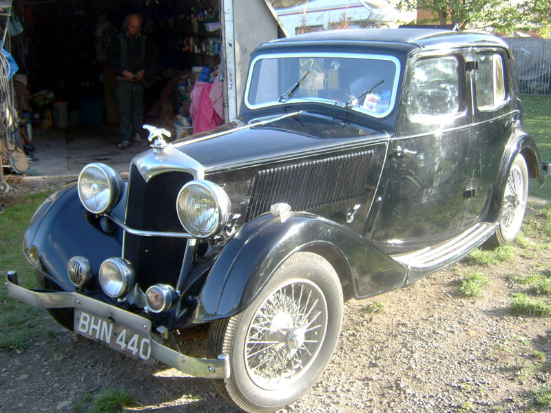 Lot 7 - 1935 Riley 1.5 Litre Falcon Saloon