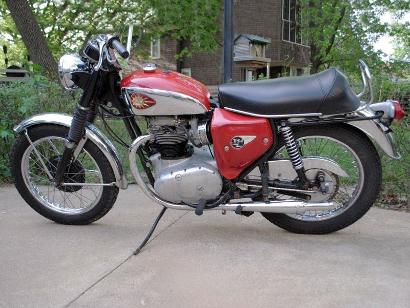 Lot 9 - 1966 BSA A65 Lightning