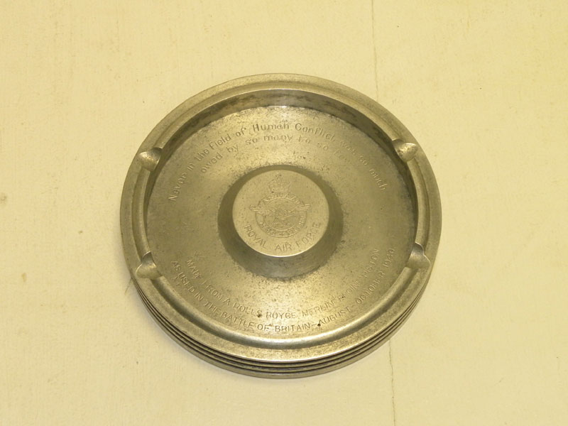 Lot 216 - An RAF Merlin Engine Ashtray