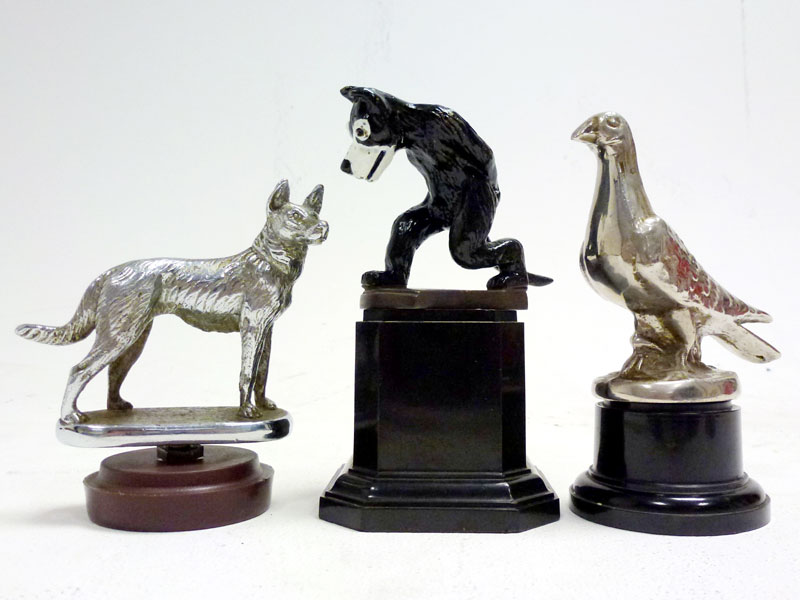 Lot 34 - Three Rare Motor Mascots